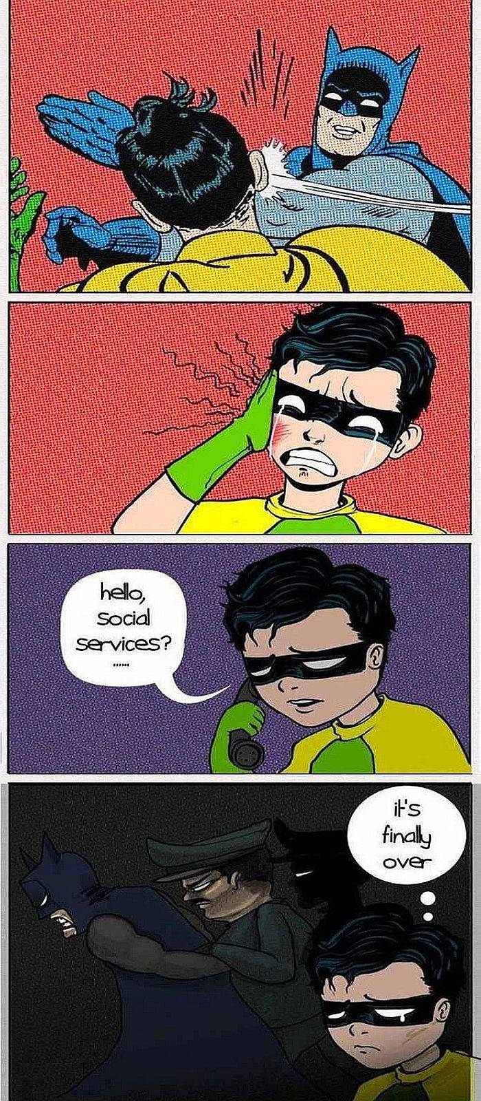 Batman: 10 Funniest Slapping Robin Memes That Make Us Cry-Laugh