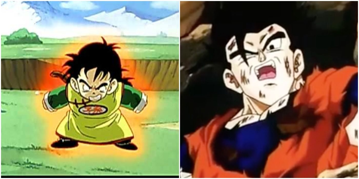Kid Gohan With Tail Songohan Son Gohan Great Saiyaman Dragon