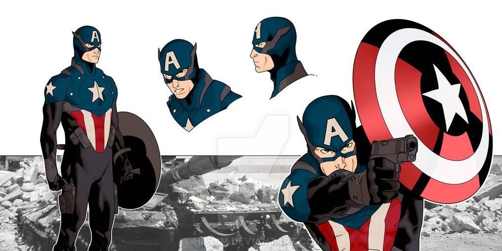 Marvel: 10 Fan Redesigned Captain America Costumes That Are Better Than ...