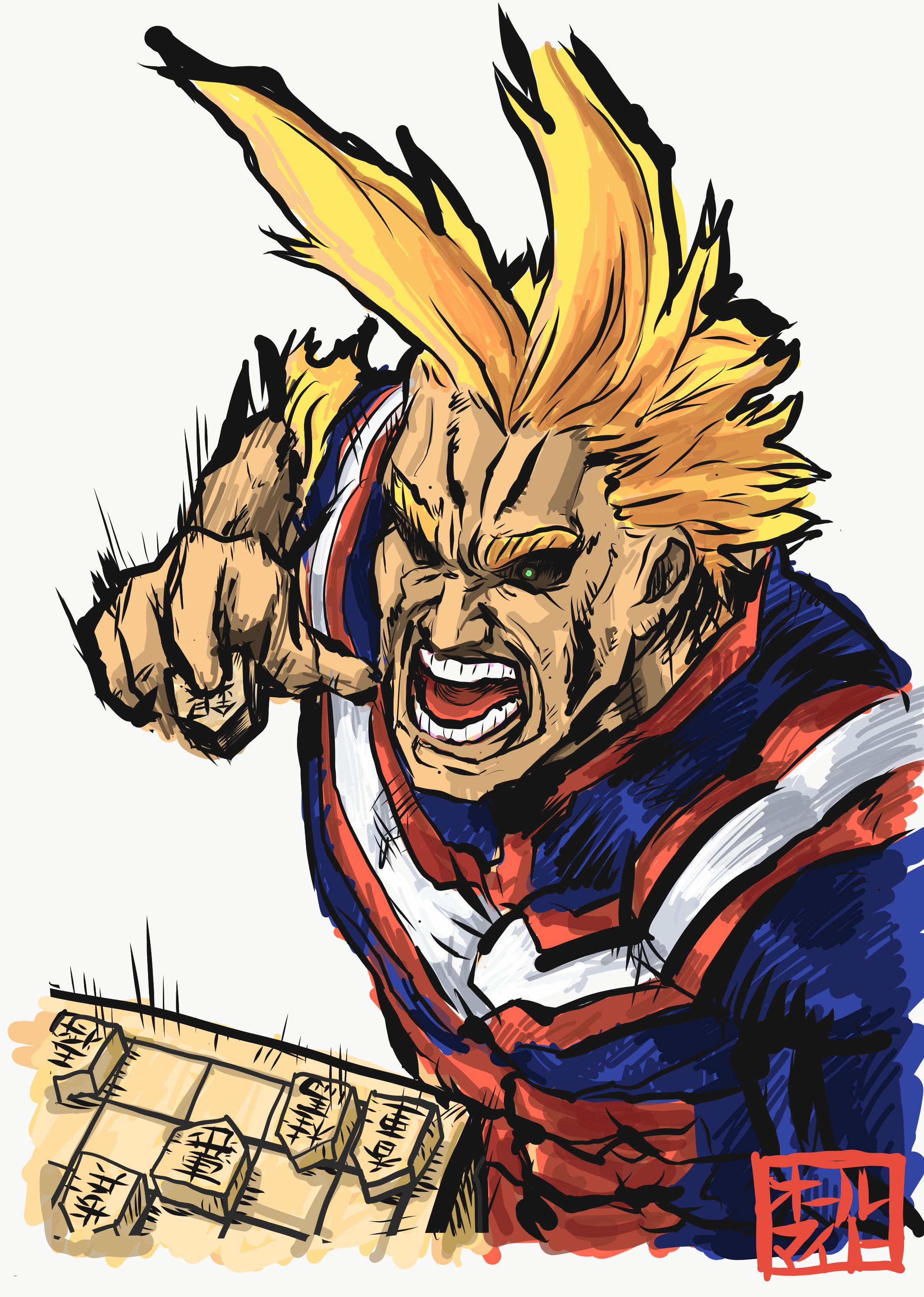 10 Amazing Pieces Of All Might Fan Art That Make Us Love The Hero Even More