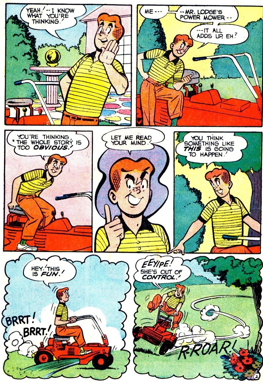 Archie Is At the Point Where He Wants Readers to Do the Work