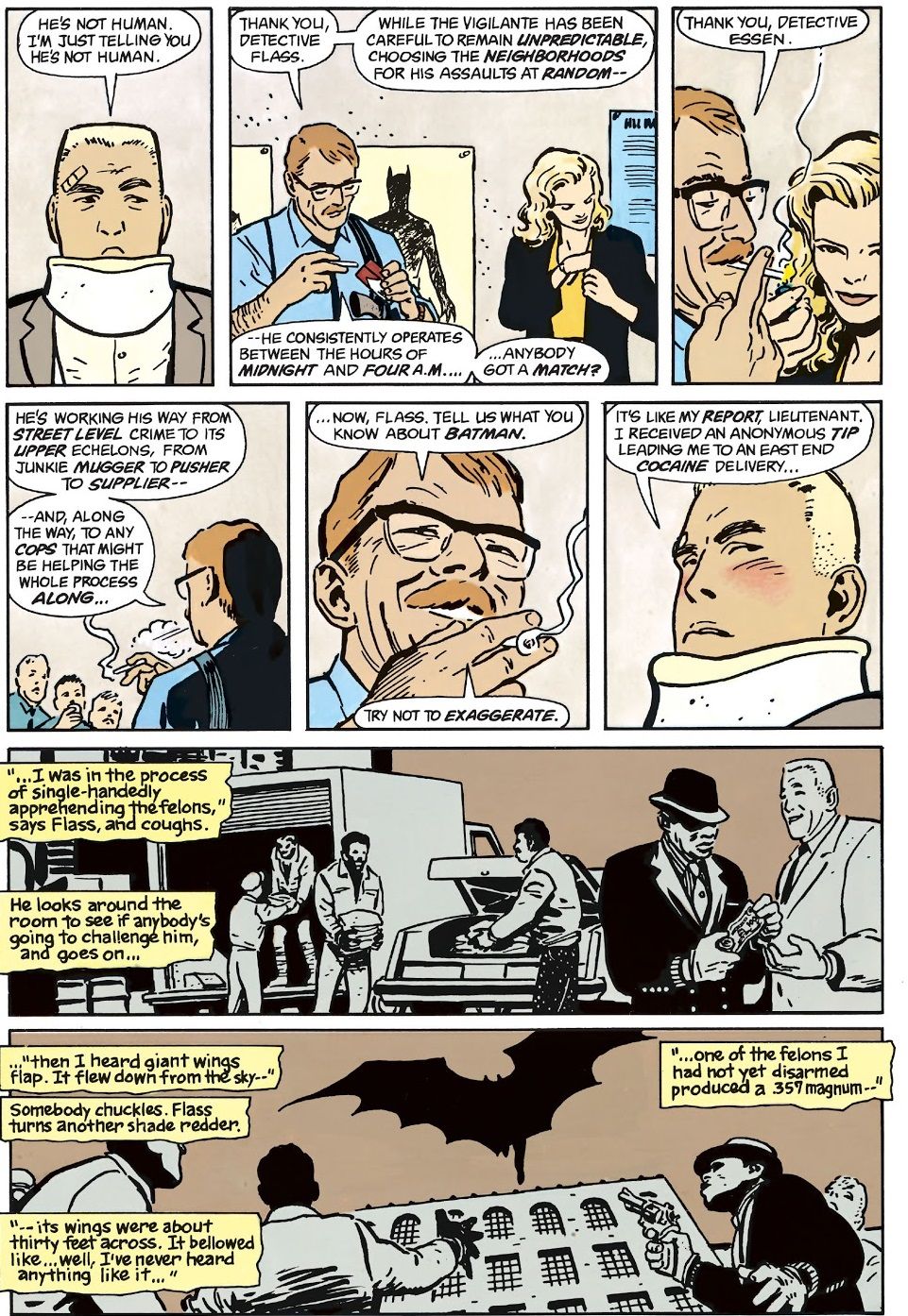 Batman Serves Notice to the Corrupt Leaders of Gotham City