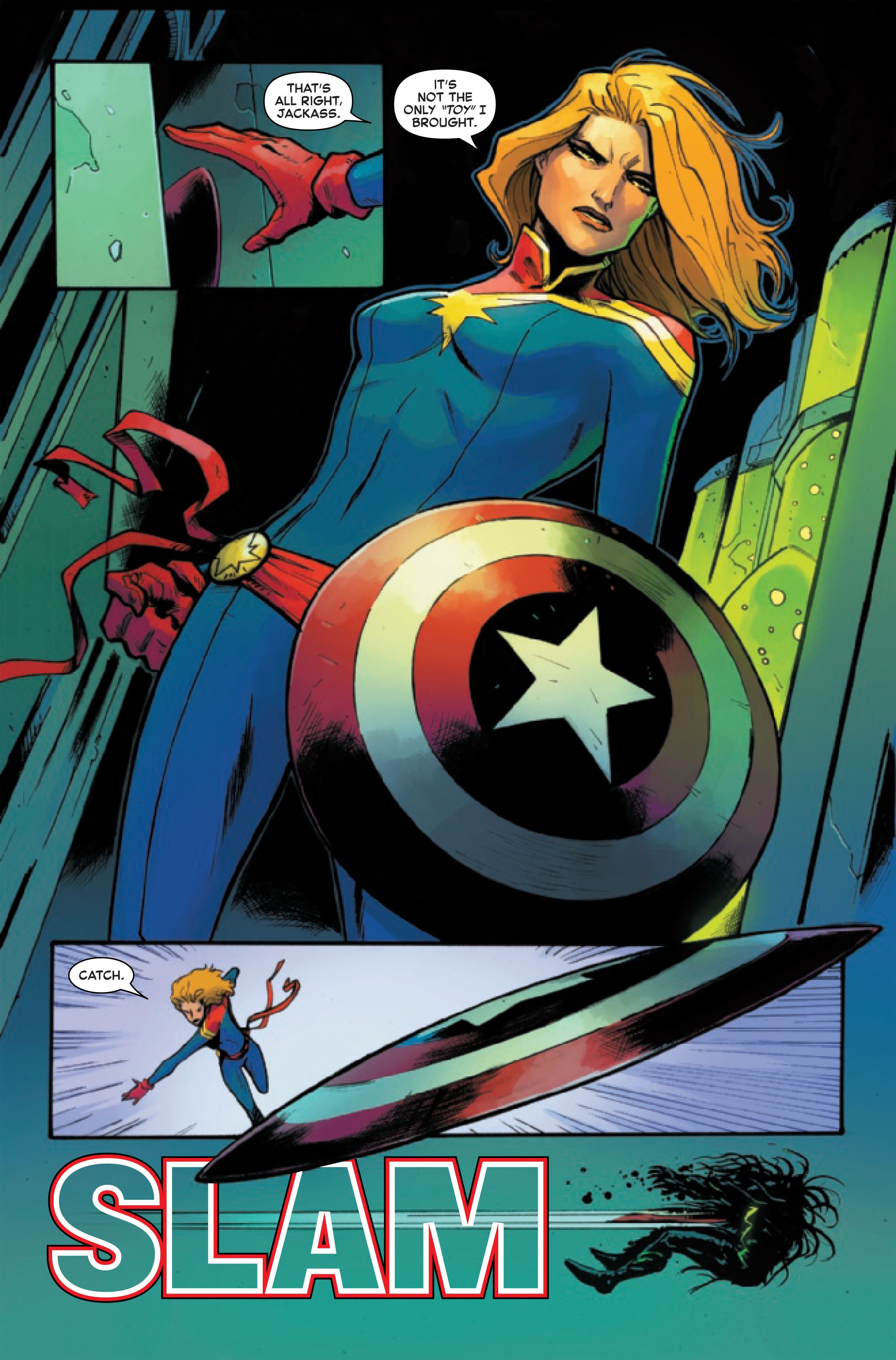 The MCU's Most Powerful 'Captain' Delivers Devastating Shield Toss