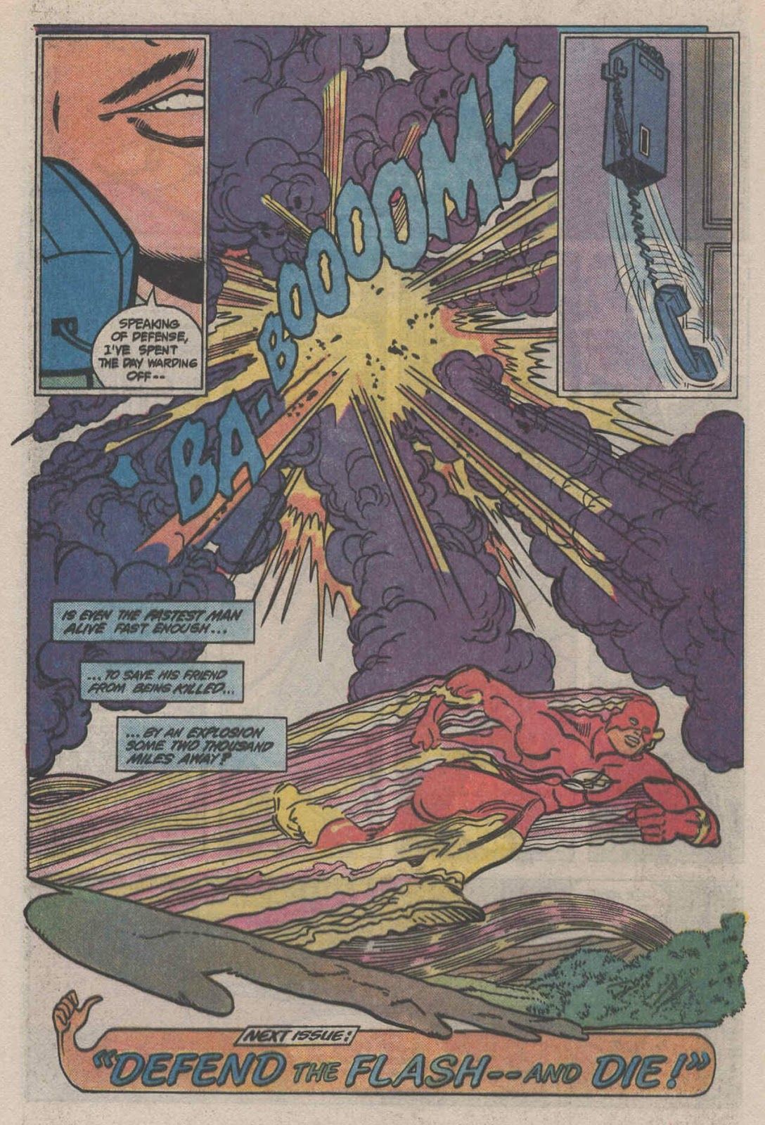 Great Comic Book Detectives: Can Flash Outrun An Explosion 2,000 Miles ...