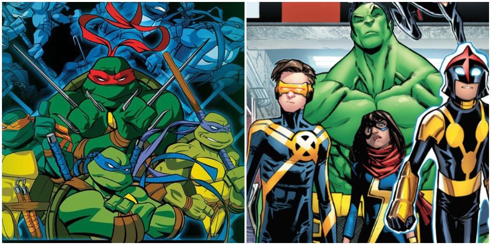 TMNT: 5 Superhero Teams They Could Defeat (& 5 They Couldn't)