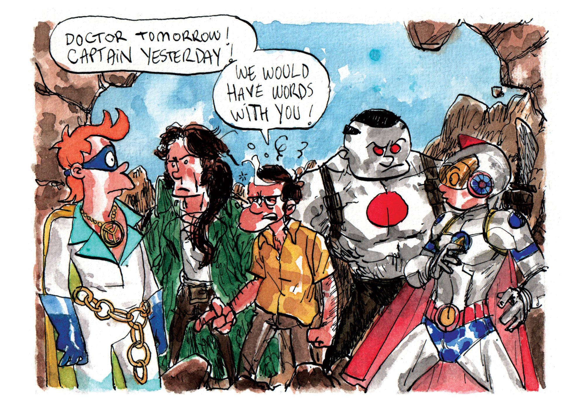 Line it is Drawn: Valiant Comics Characters Crossover With Other Companies!