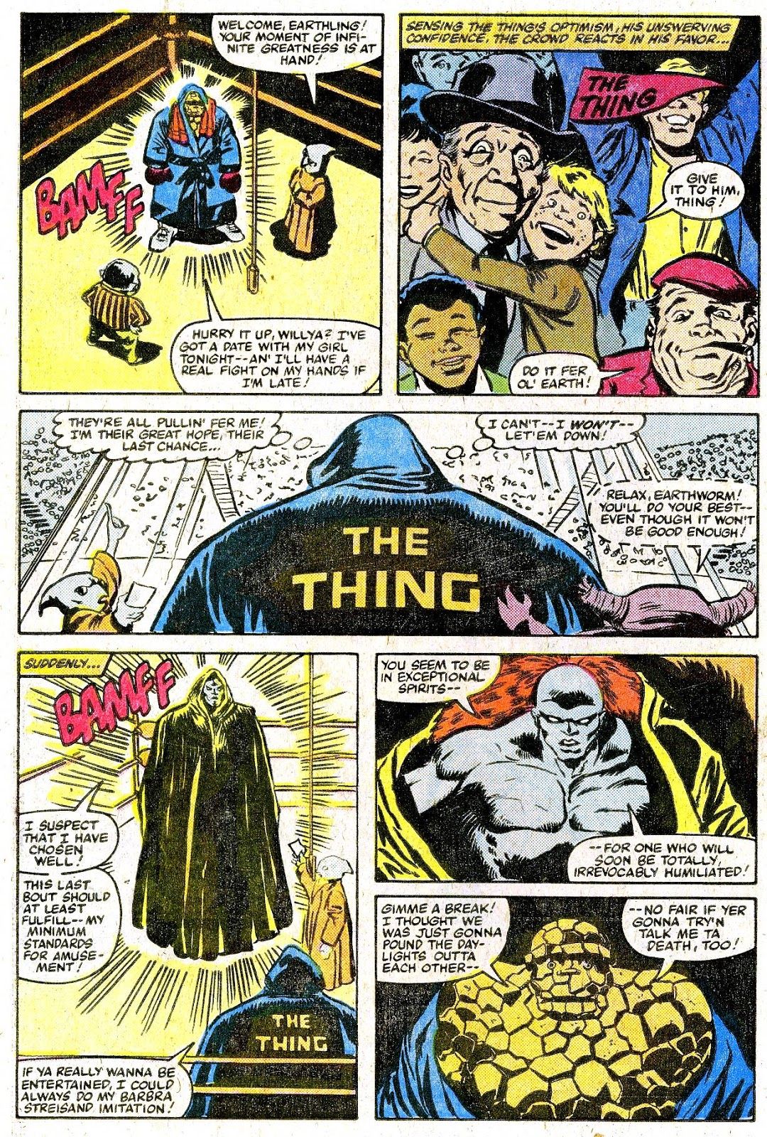 A Cosmic Being Slowly Realizes That He'll Never Truly Defeat the Thing