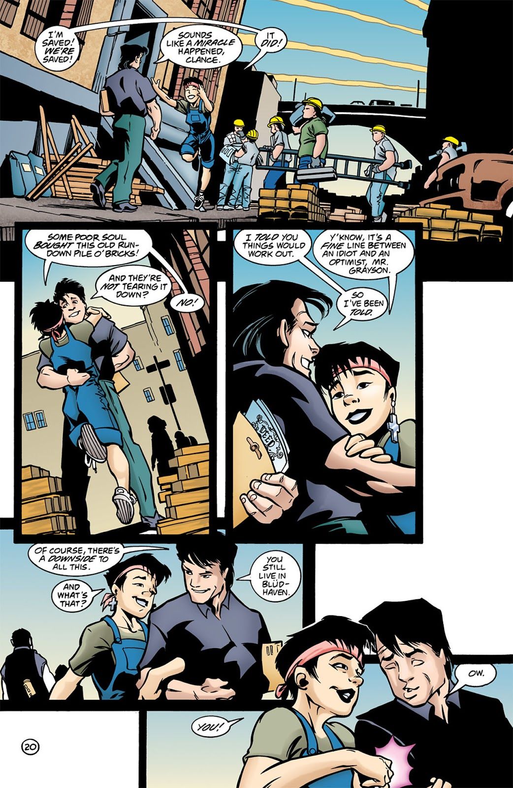 Nightwing Never Had the Timing Down Right With Bridget Clancy