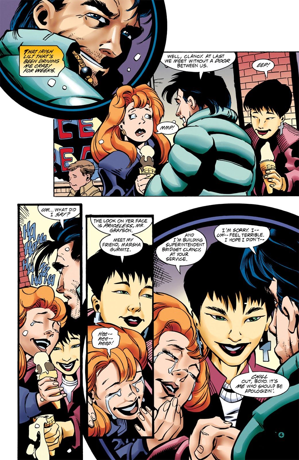 Nightwing Never Had the Timing Down Right With Bridget Clancy