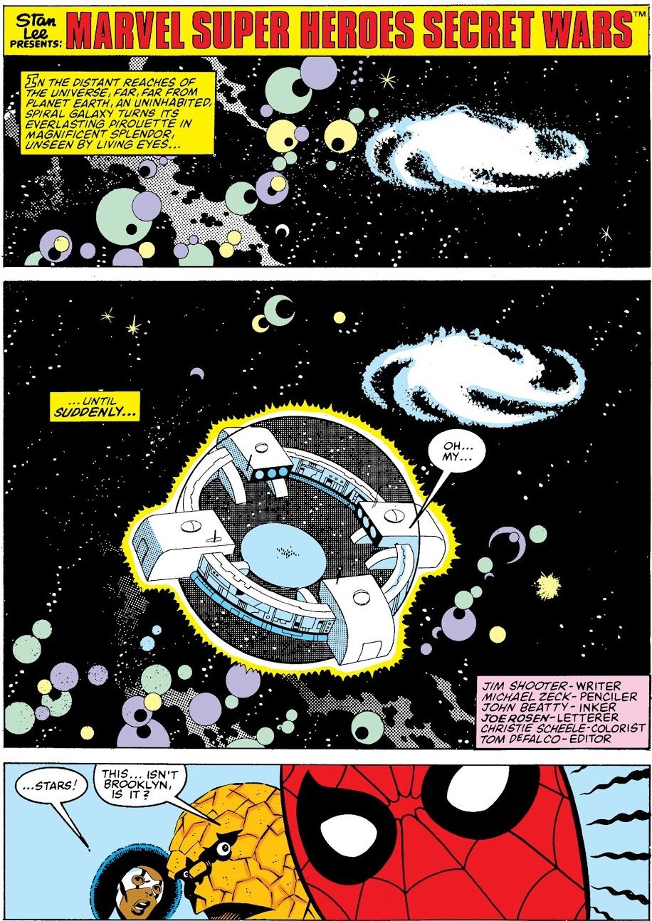 The Heroes and Villains Arrive on Battleworld as the Secret Wars Begin!