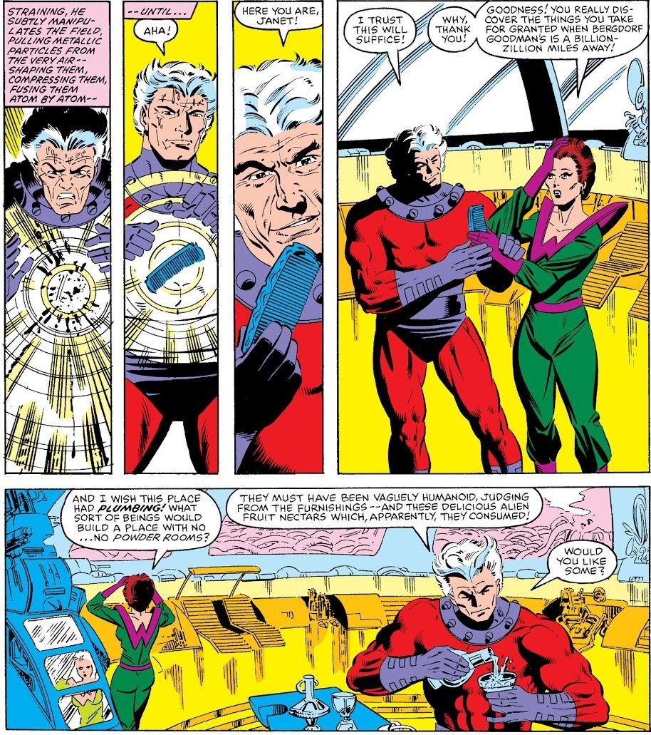 It's Wasp's Turn to Embarrass the X-Men While the Hulk Holds Up a Mountain