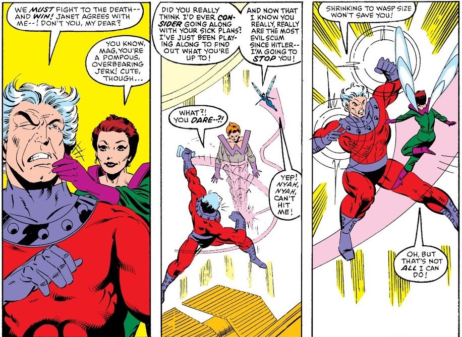 It's Wasp's Turn to Embarrass the X-Men While the Hulk Holds Up a Mountain
