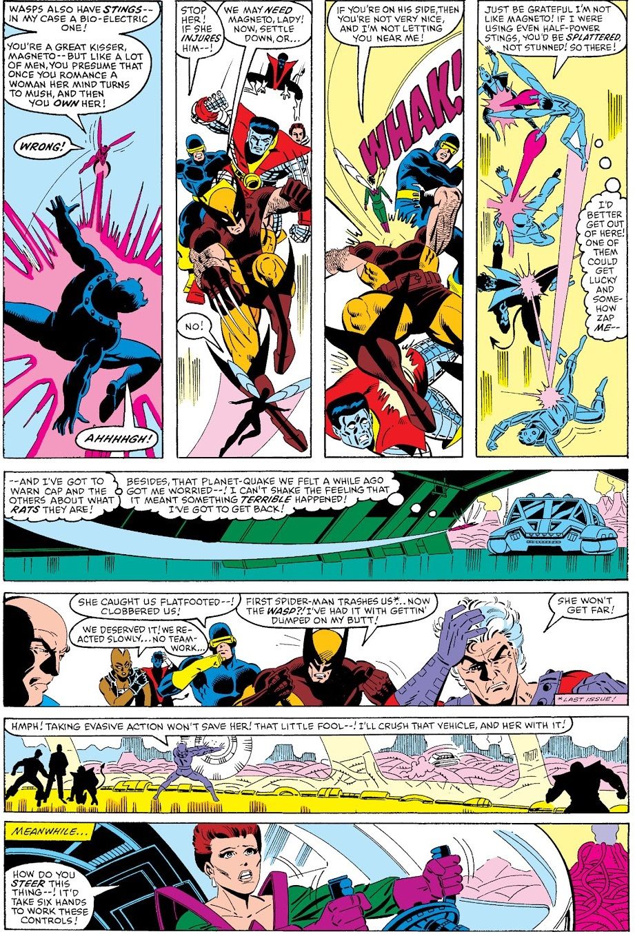 It's Wasp's Turn to Embarrass the X-Men While the Hulk Holds Up a Mountain