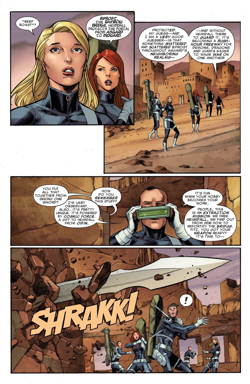 How Did Coulson's Team of Agents Show Up In the Comics?