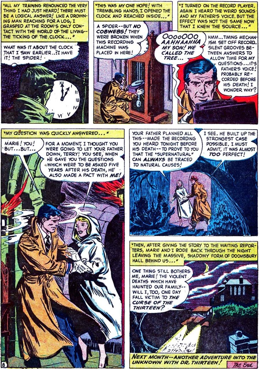 Doctor Thirteen Expanded DC Comics' Skeptic Game