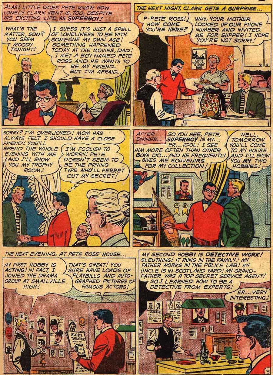 When Did Pete Ross Discover Superboy's Secret Identity?