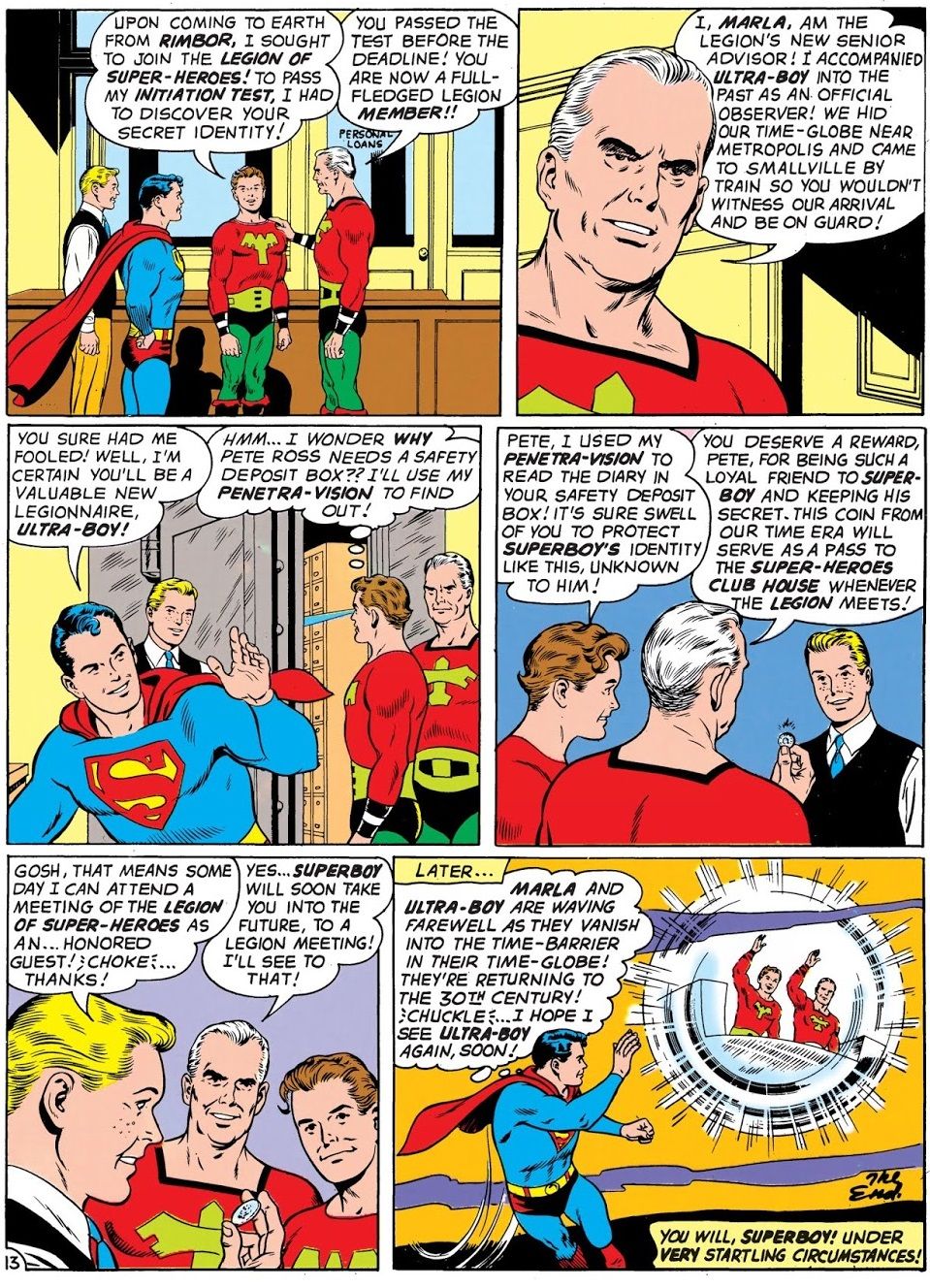 When Did Ultra Boy Gain His Other Super Powers?