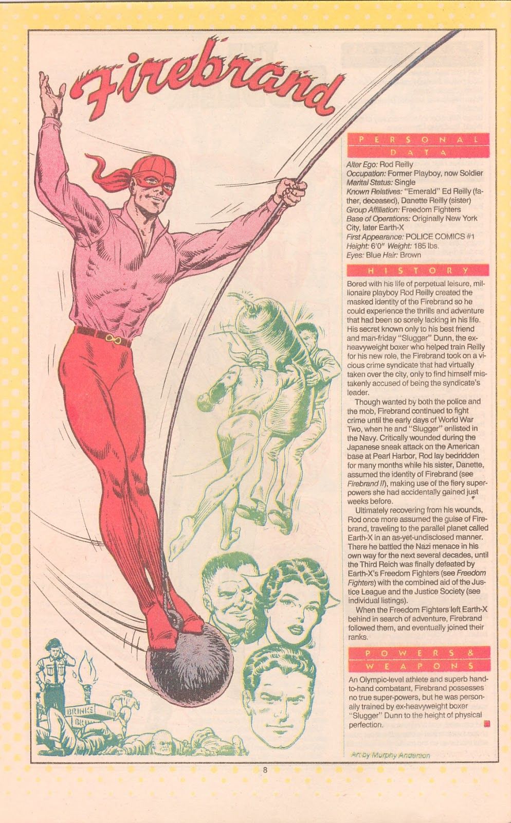 Was The Original Firebrand in All-Star Squadron Supposed to be Gay?