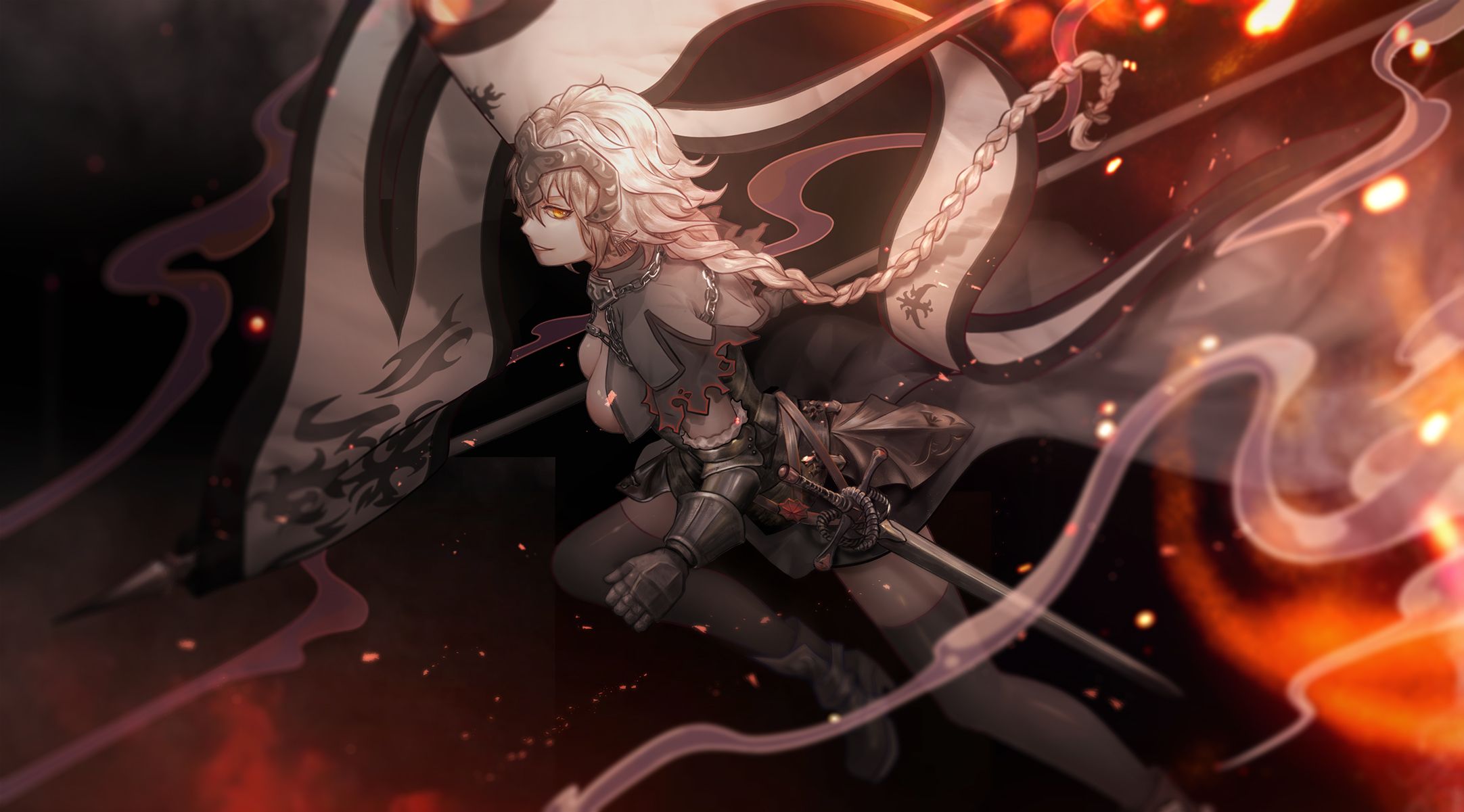 FGO: 10 Pieces of Jeanne d'Arc Alter Fan Art You Need To See