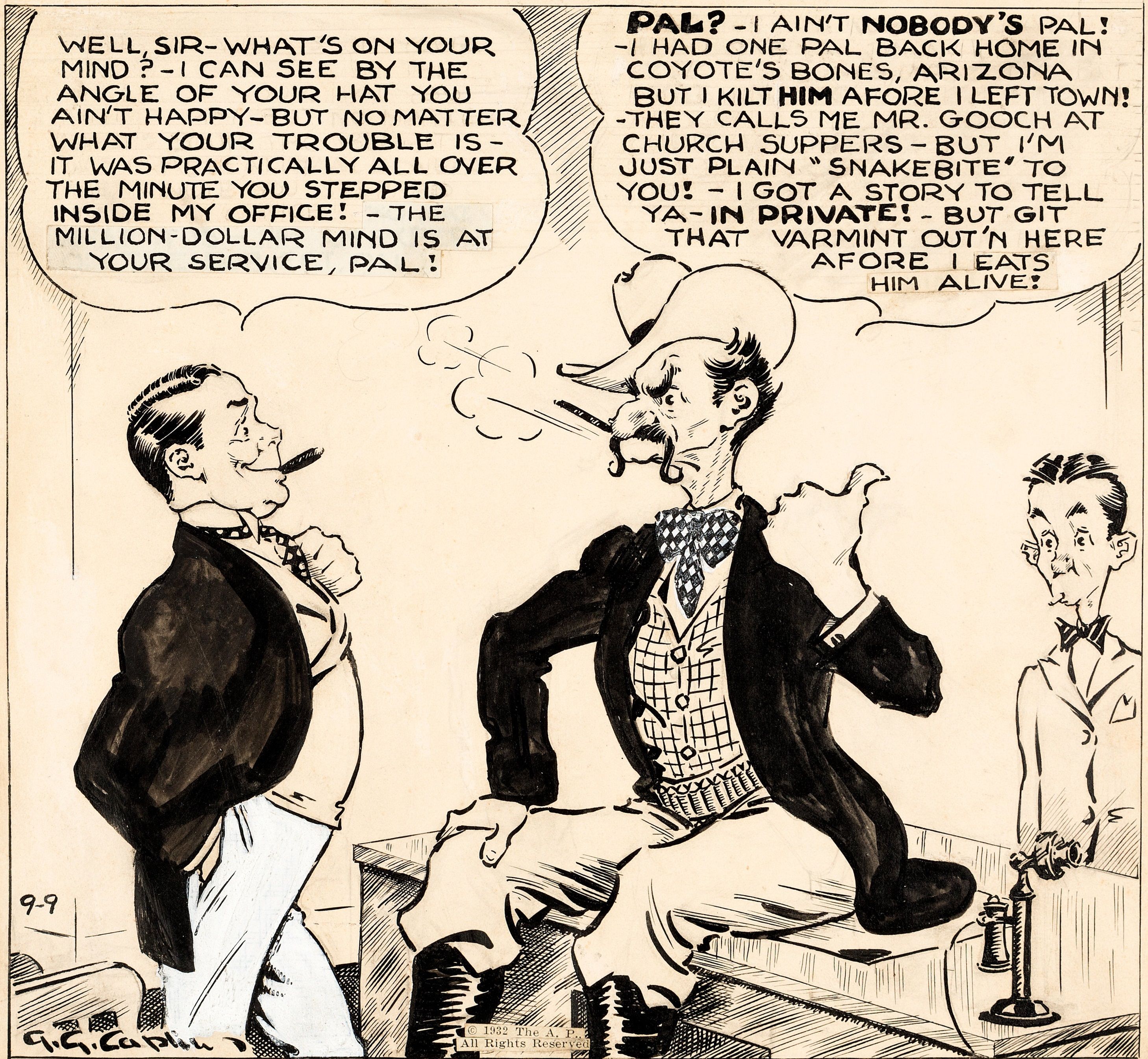 Did Ham Fisher Seriously Recruit Al Capp Off Of the Street?