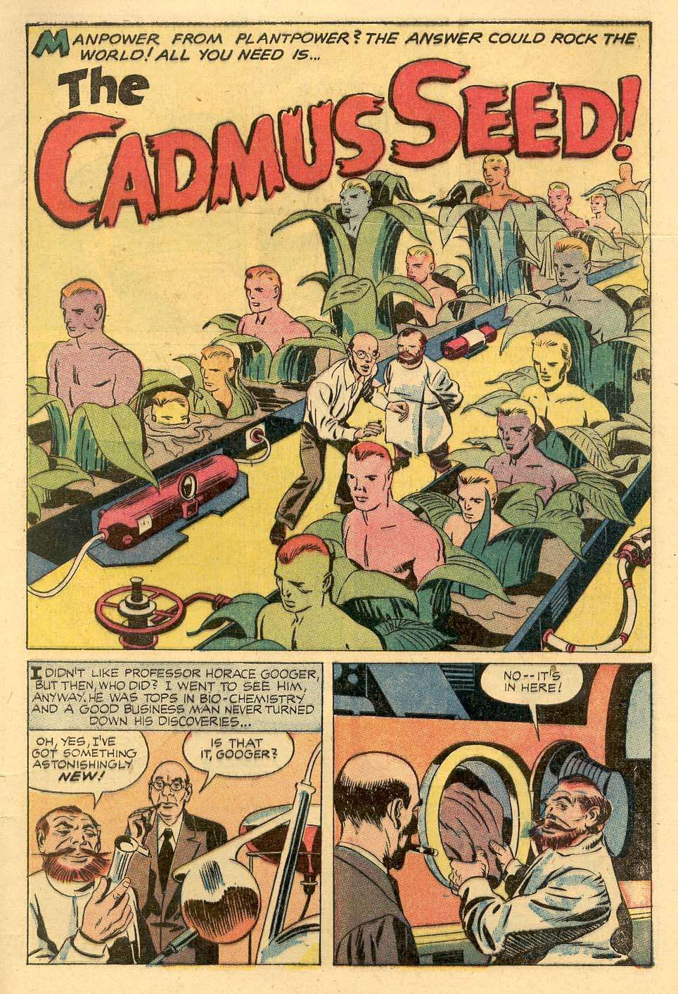 The 1950s Jack Kirby Comic That Inspired the Creation of the Cadmus Project