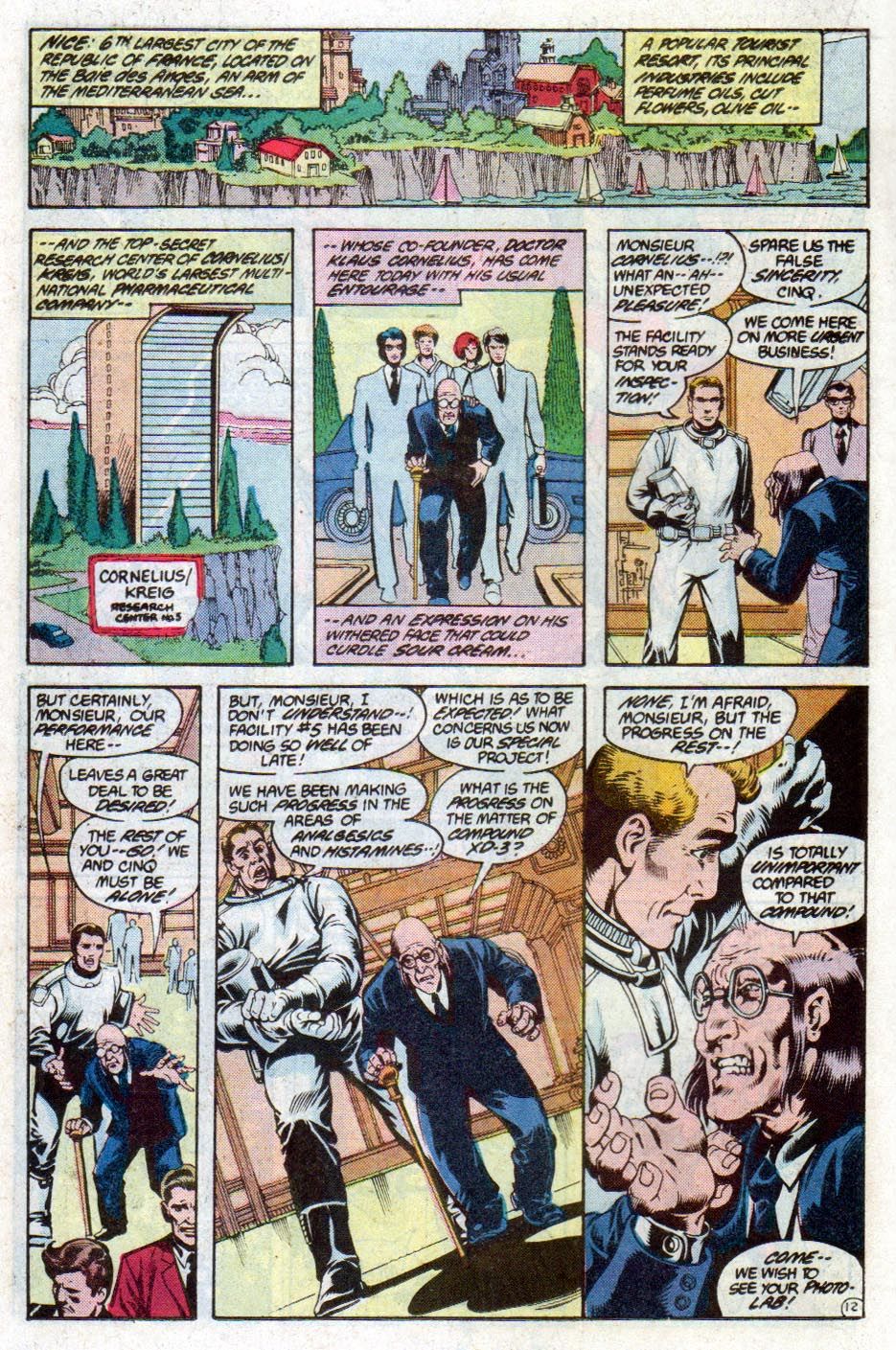 Dr. Klaus Cornelius Has Some Unresolved Plans For Europe in the DC Universe