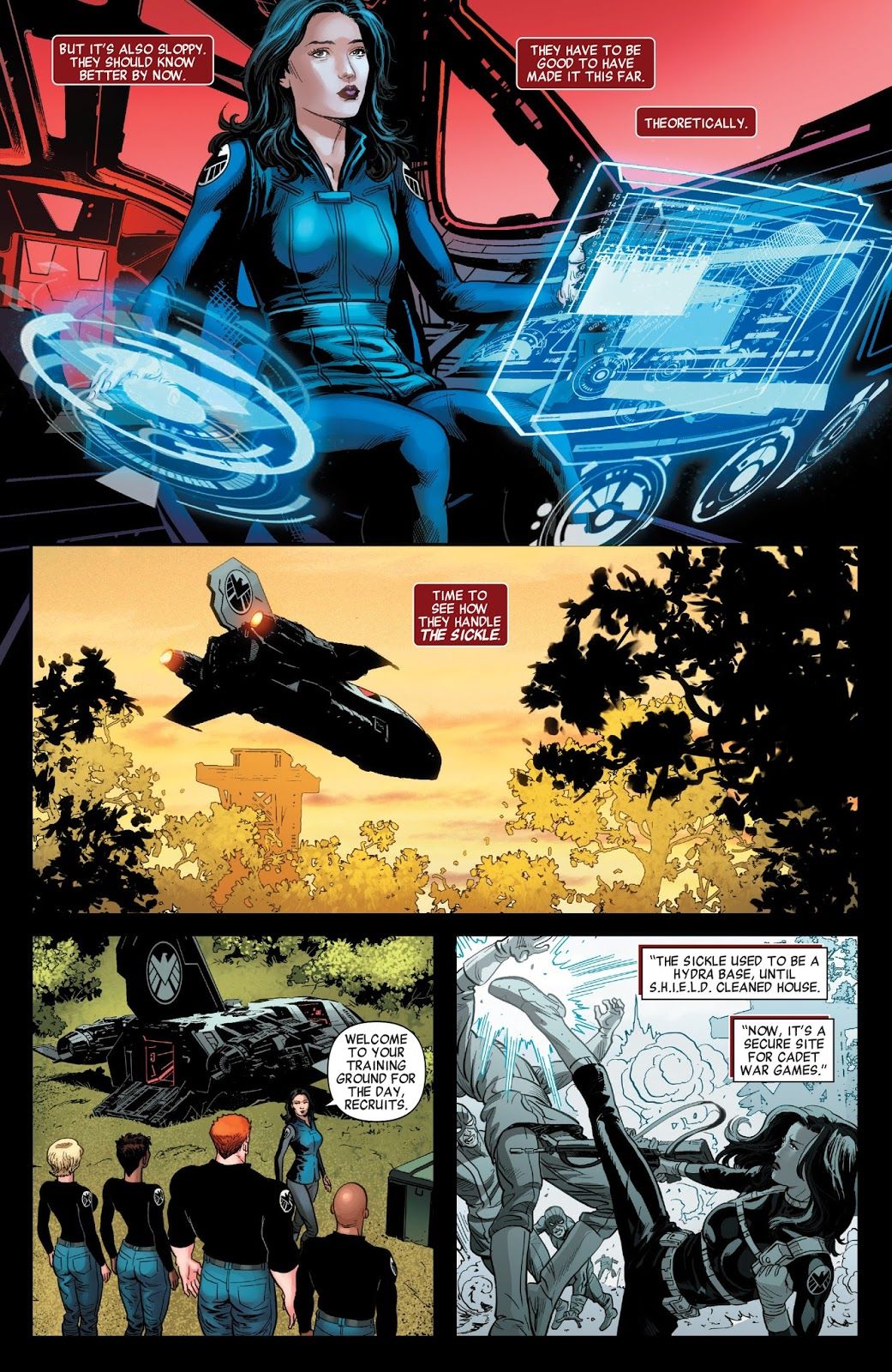 When Agent May Got Her Own Special Airplane in the Comics, Too