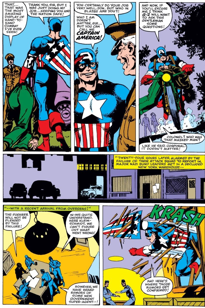Why Did Captain America Get Rid of His Original Mask?