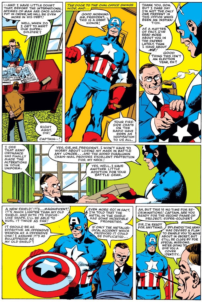 Why Did Captain America Get Rid of His Original Mask?