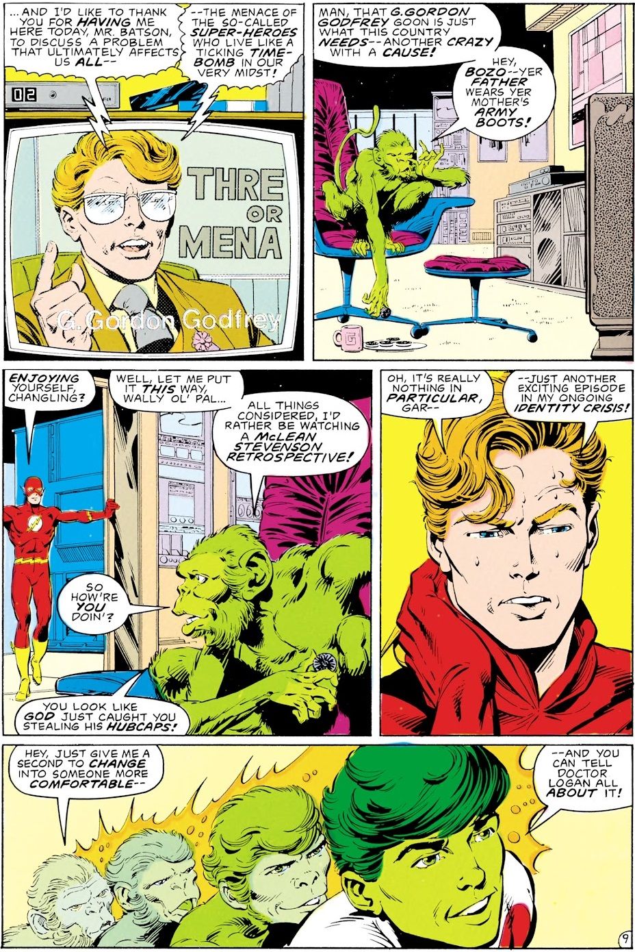 How the Secret Identity of a Major DC Hero Was Revealed Off Panel