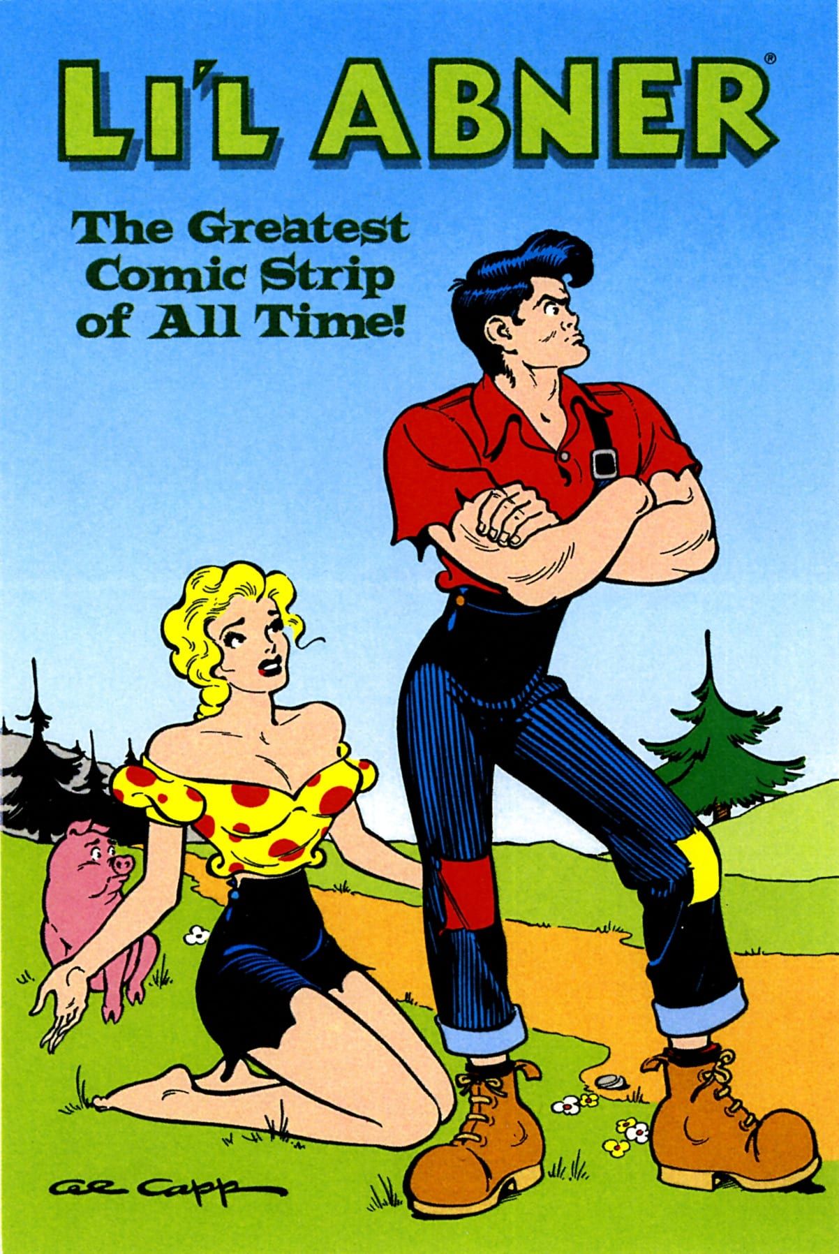 When Superman Tried to Protect Li'l Abner From Al Capp, Abner's Creator!