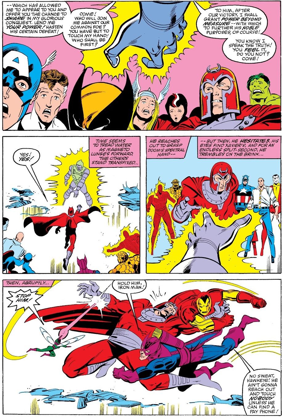 Doctor Doom Stands Alone Against the Beyonder!