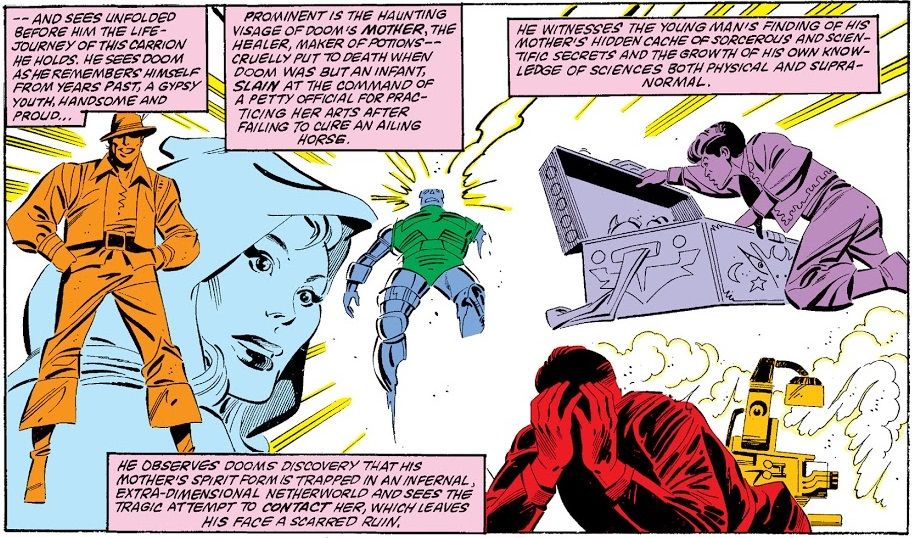 Doctor Doom Stands Alone Against the Beyonder!