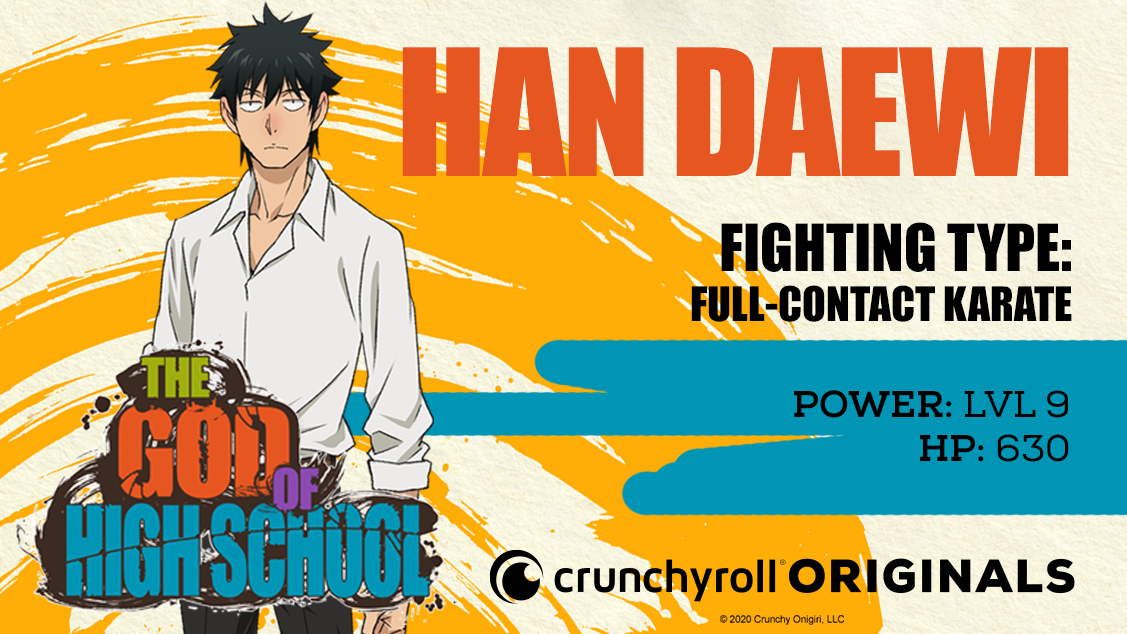 Crunchyroll Drops New God of High School Trailer, Character Details