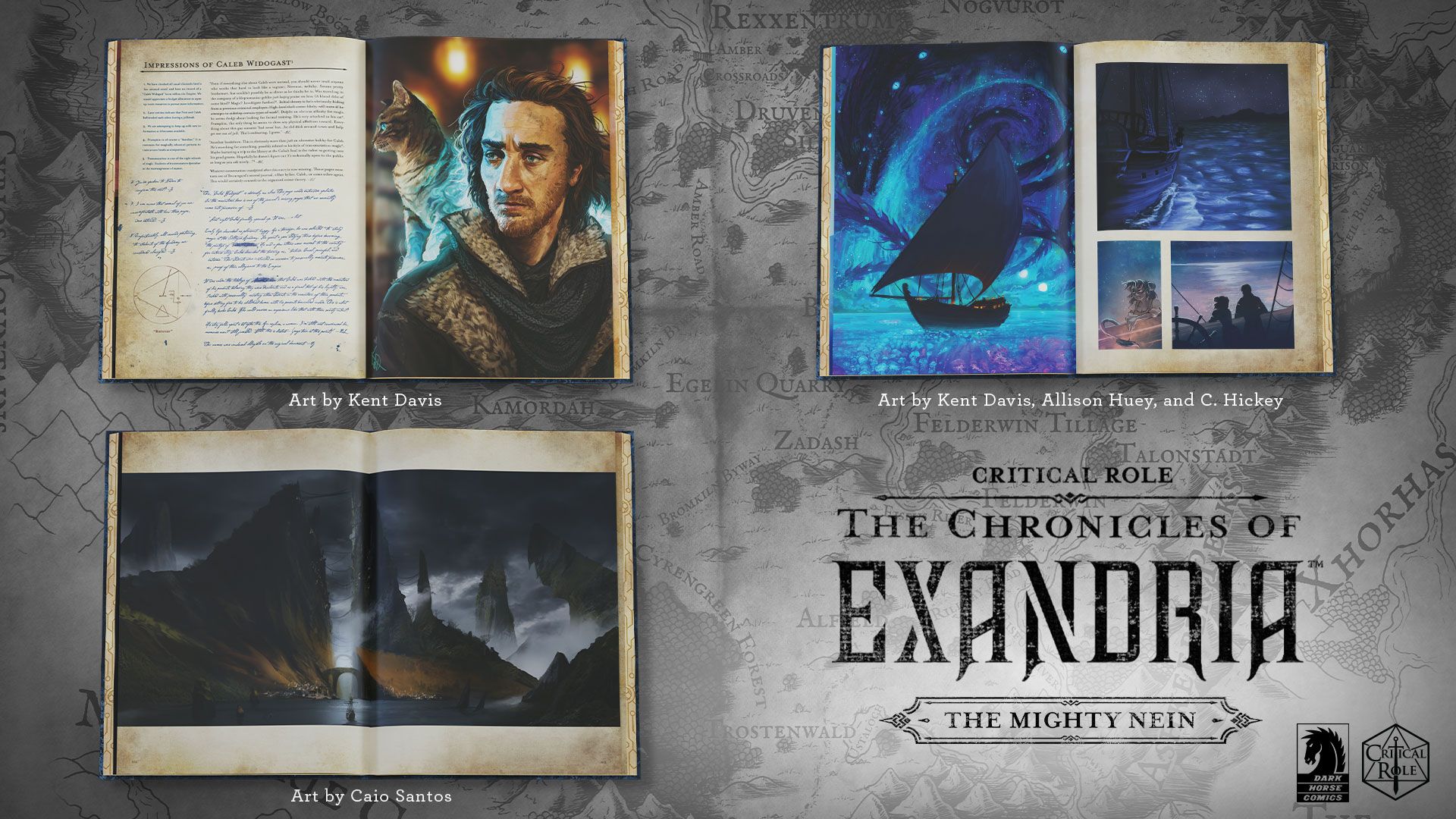 Critical Role: Liam O'Brien Admits Curating Exandria Art Book Was 'So Hard'