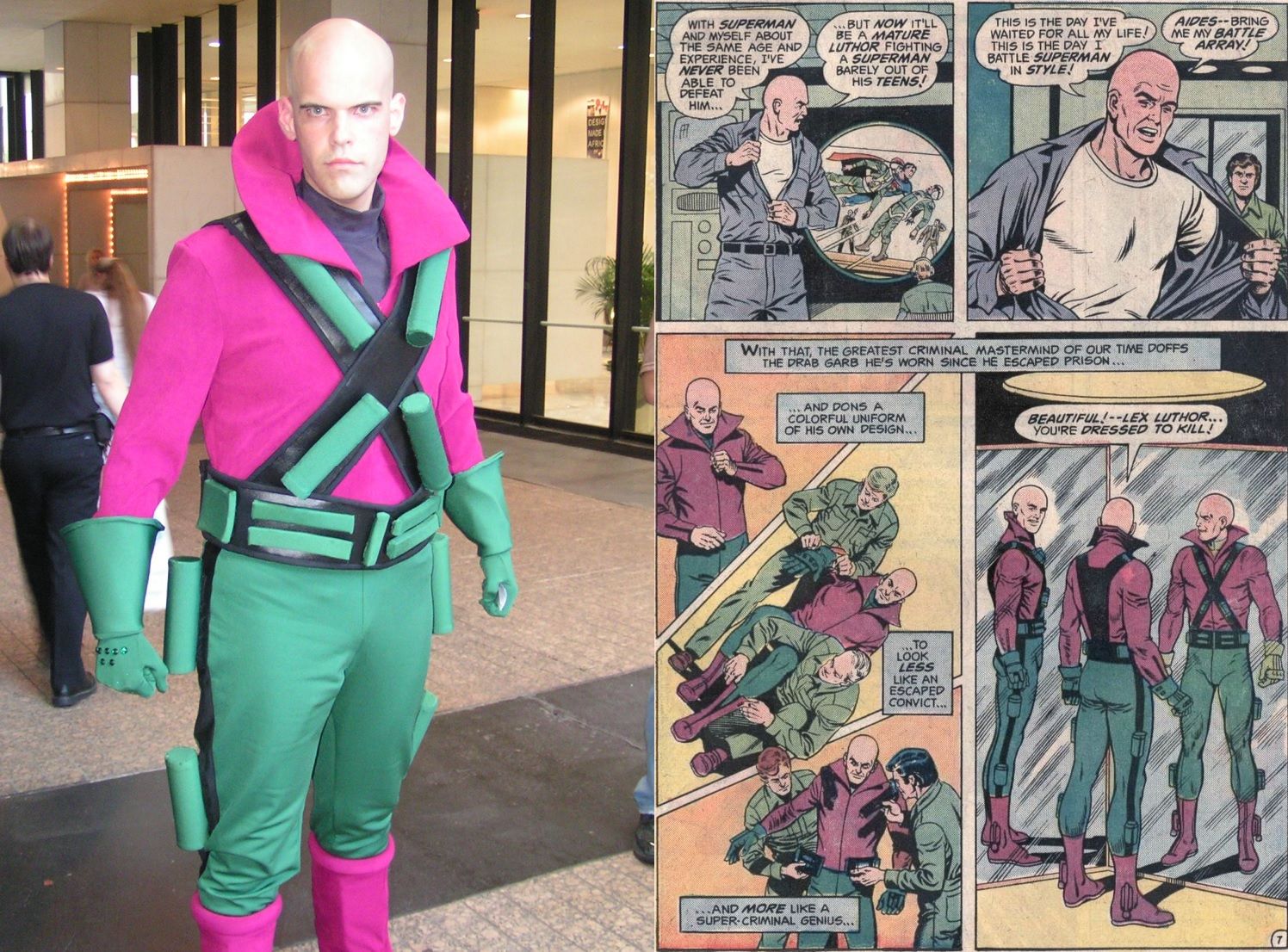 Superman: 10 Amazing Lex Luthor Cosplay That Look Just Like The Comic