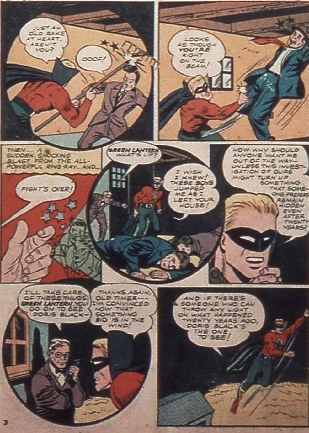 Why Were Spectre & Starman Re-Drawn as Flash & Green Lantern in This Comic?