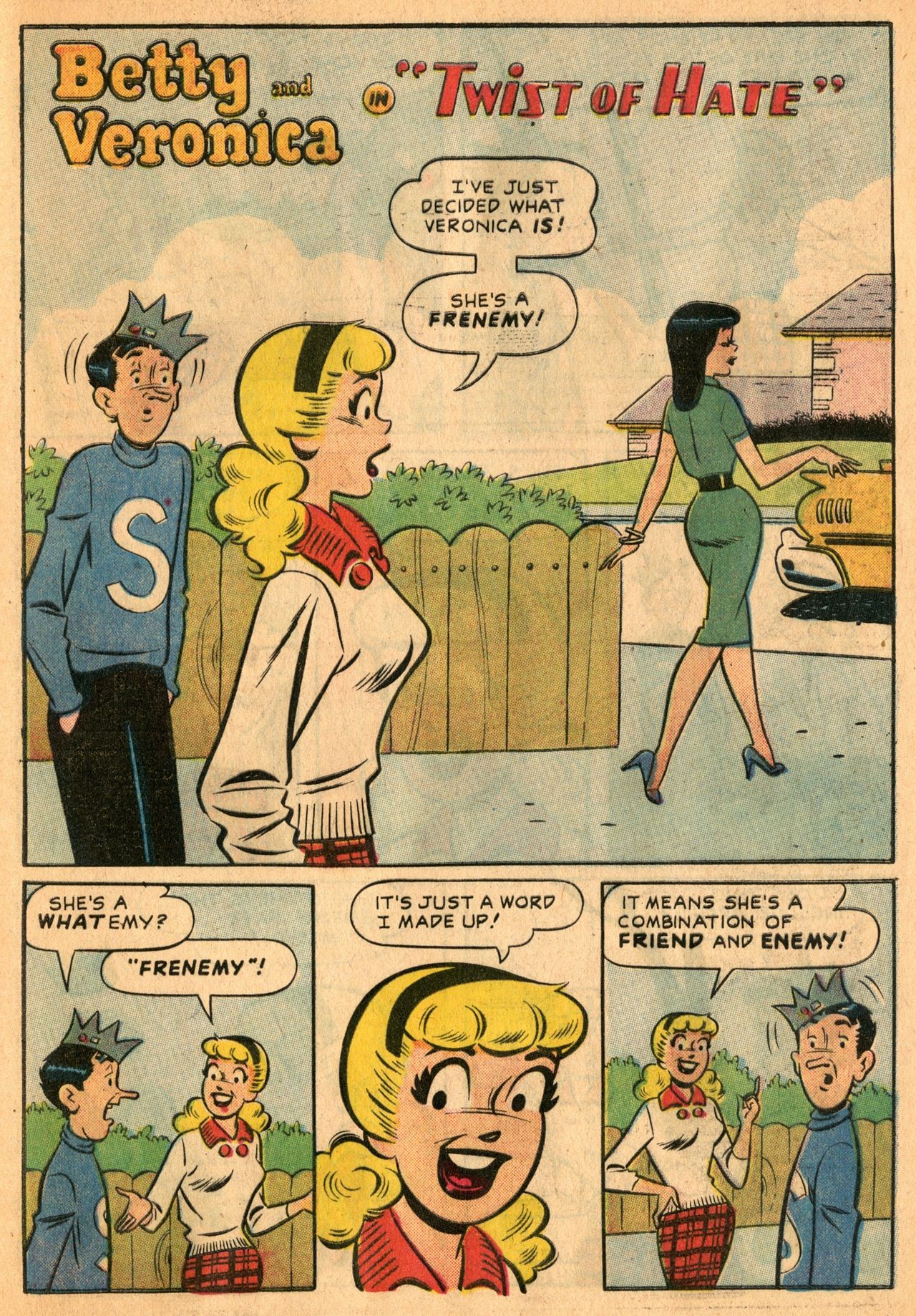 Did Betty and Veronica Actually Coin the Term 'Frenemy'?