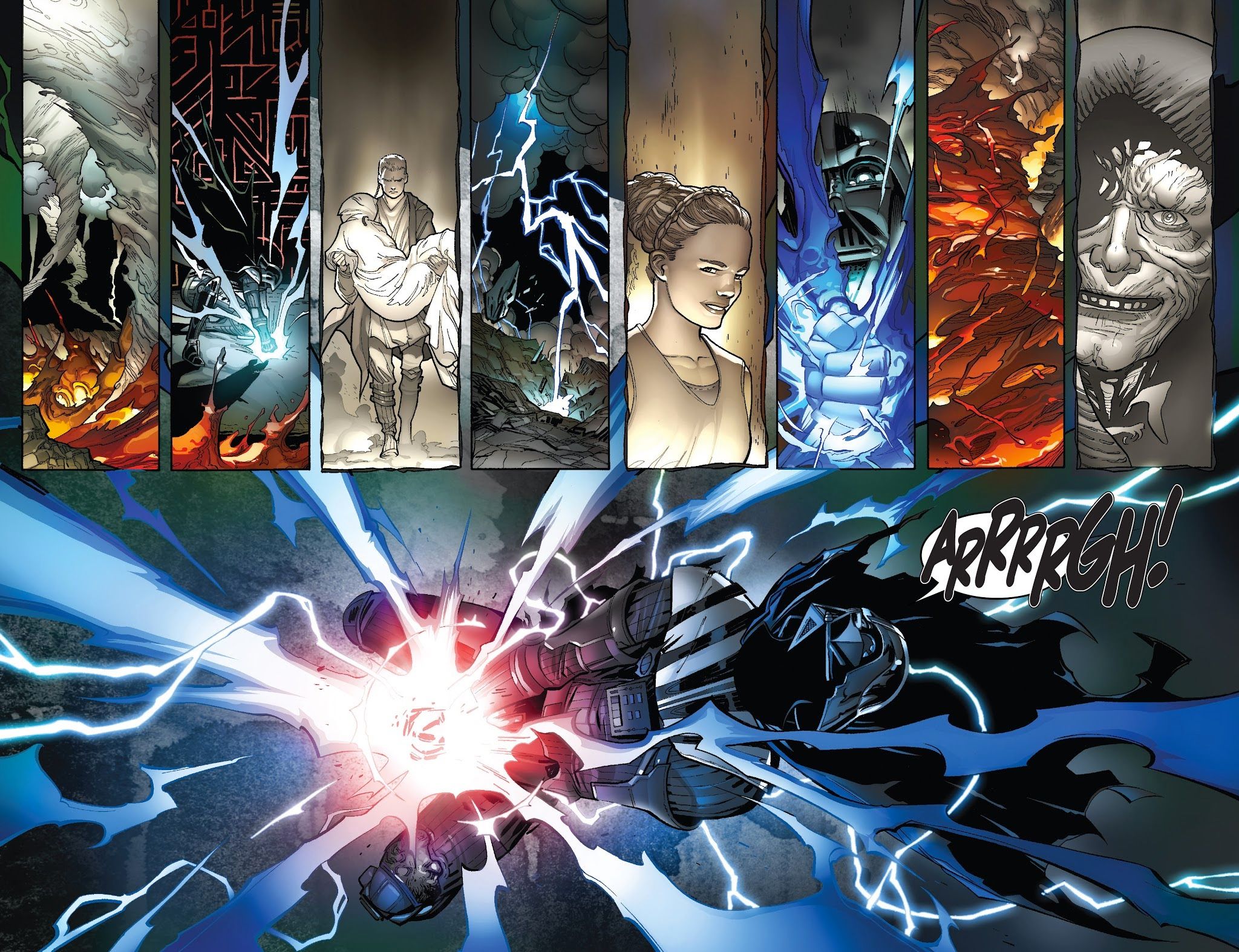 Star Wars Confirms Darth Vader DID Use Force Lightning to Create [SPOILER]