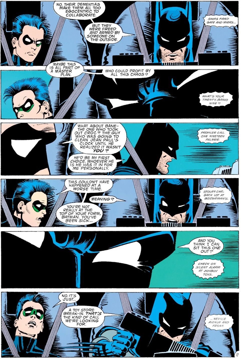 Knightfall Very Marginally Upgrades the Villain Threat Level In Part Two