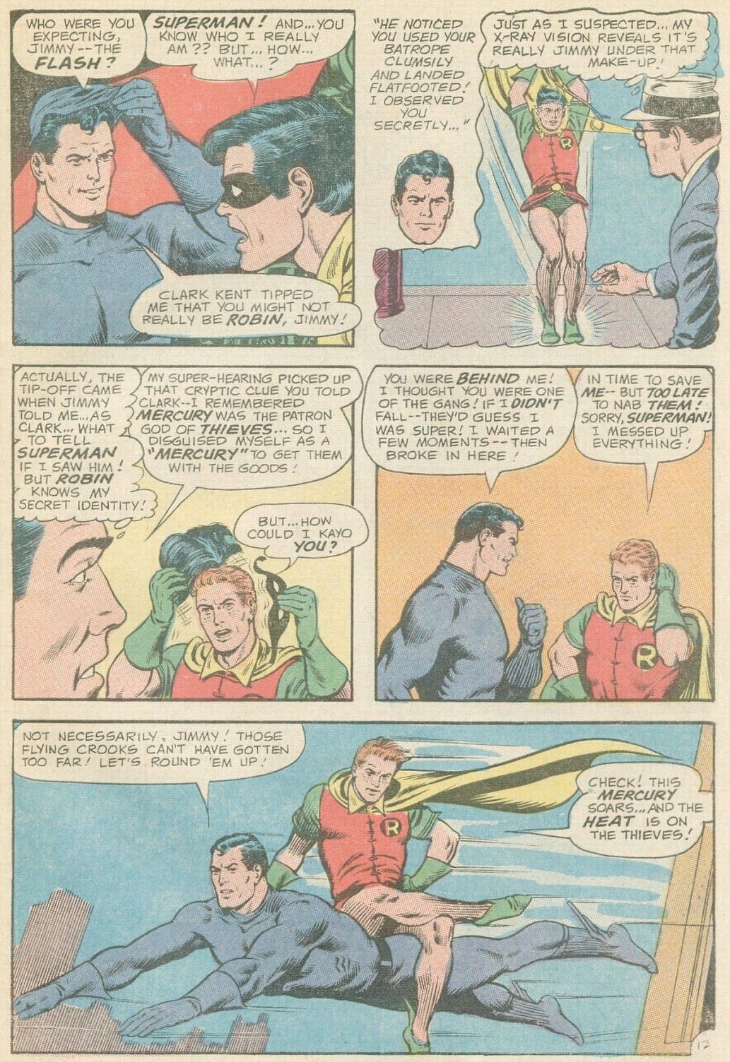That Time Jimmy Olsen Became Robin to Prove Some Dumb Point