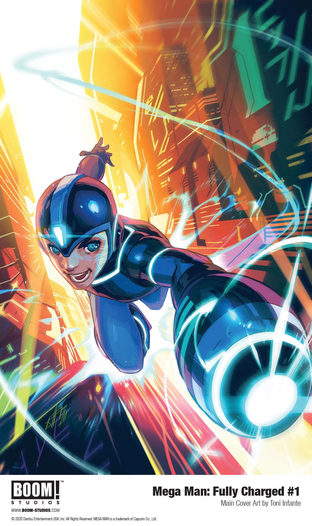 Mega Man Gets a New Look, Series from Man of Action, BOOM! Studios