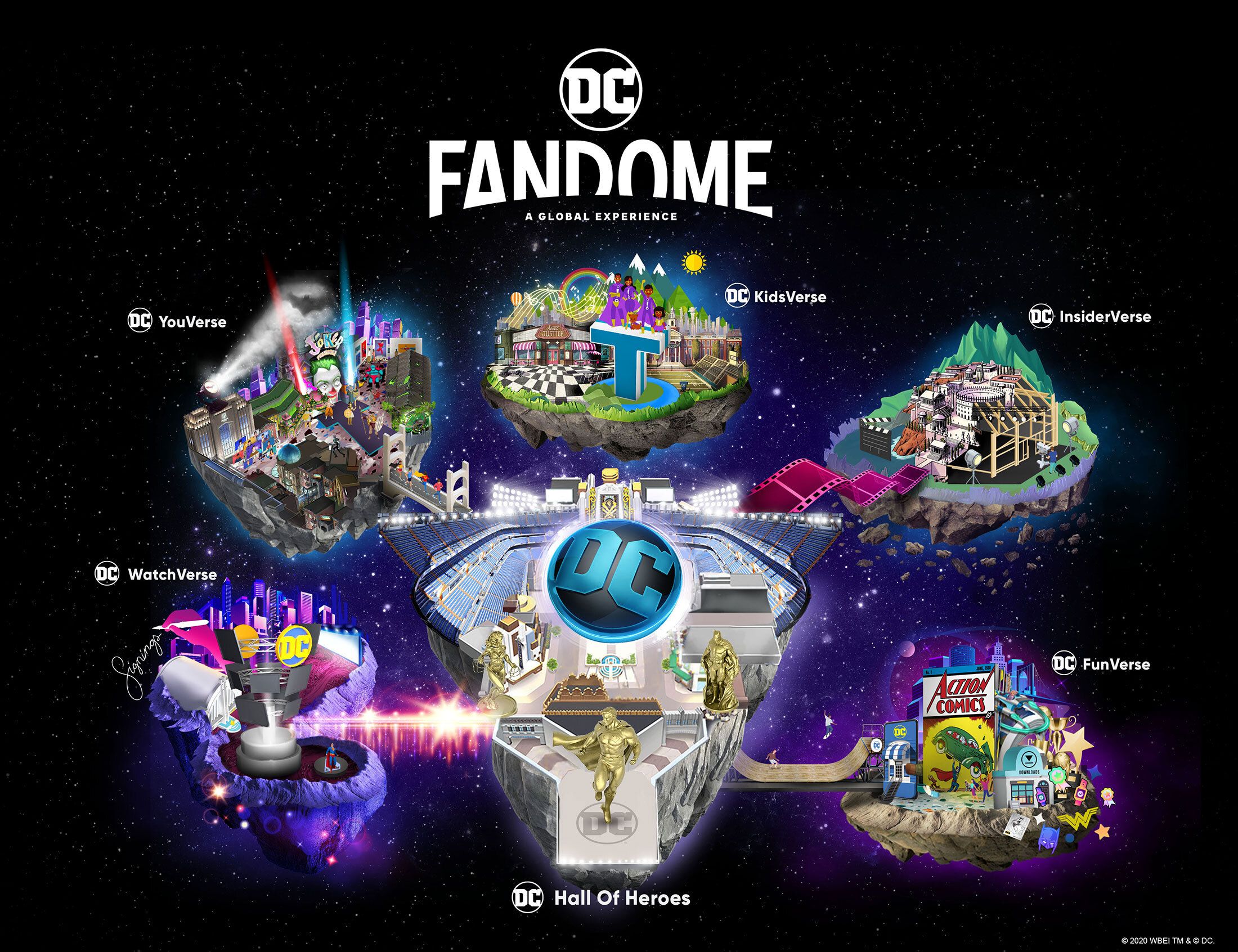 DC Announces FanDome Virtual Convention, Uniting DCEU, Arrowverse & More