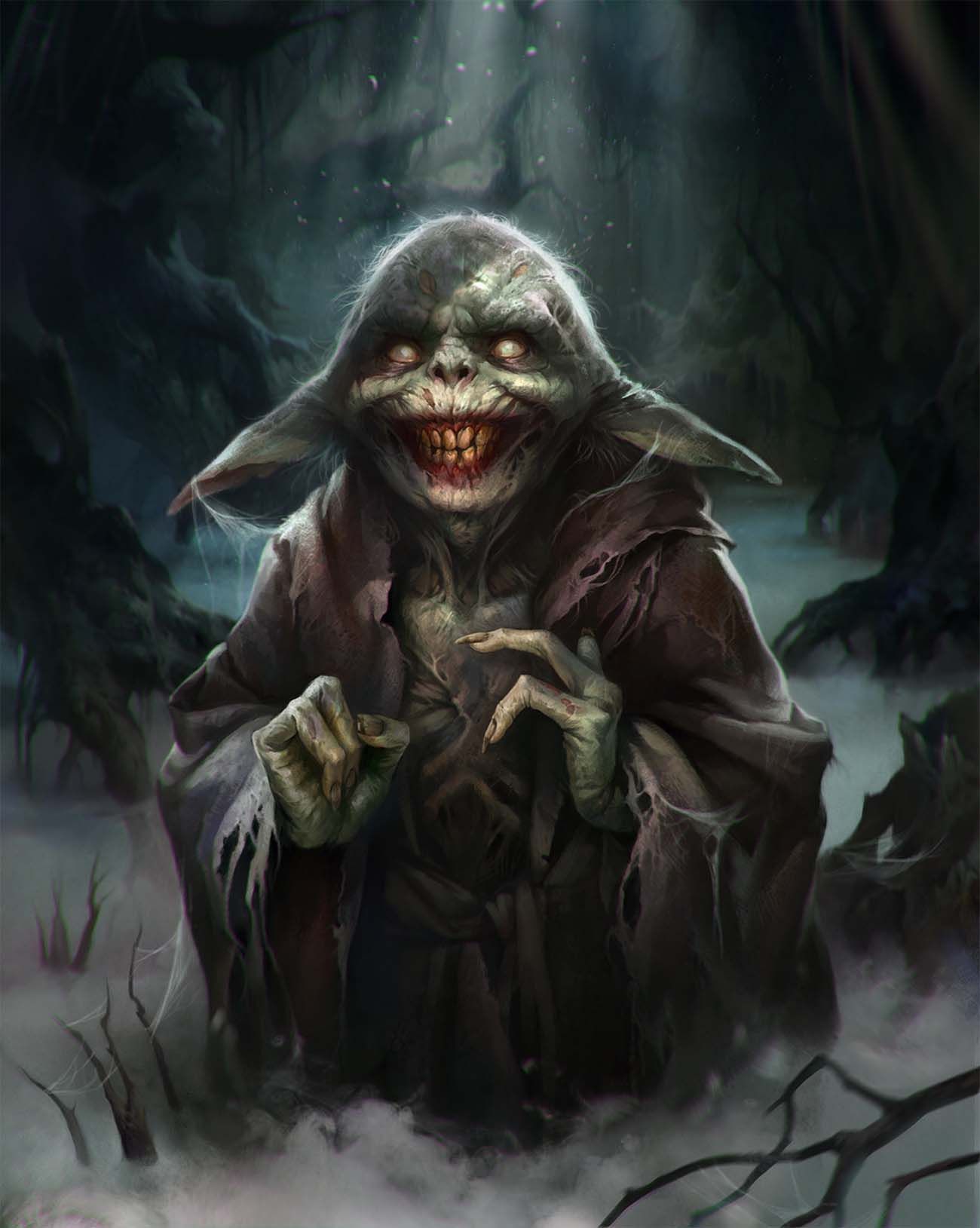 Star Wars: 10 Spine-Chilling Pieces Of Evil Yoda Fan Art