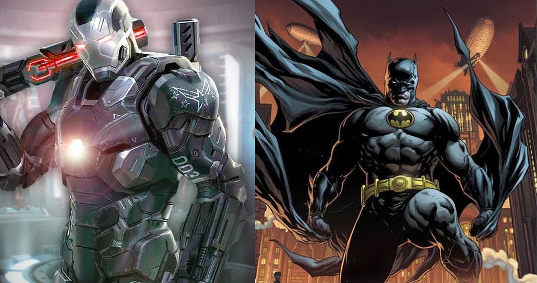 Marvel: 5 DC Heroes War Machine Could Defeat (& 5 He Would Lose To)