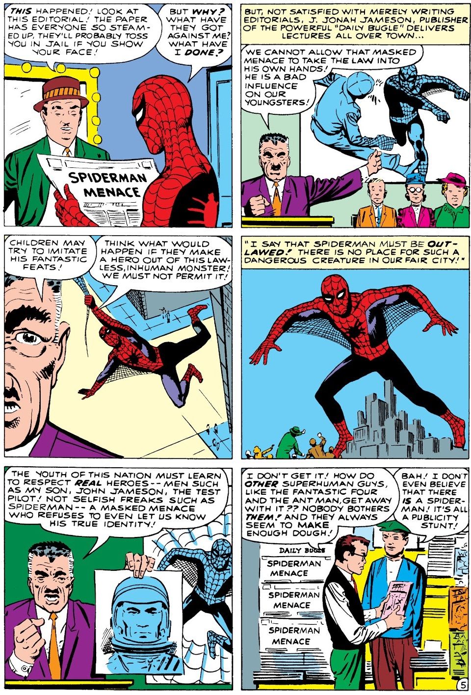 When Was Spider-Man First Called 'Web-Head'?