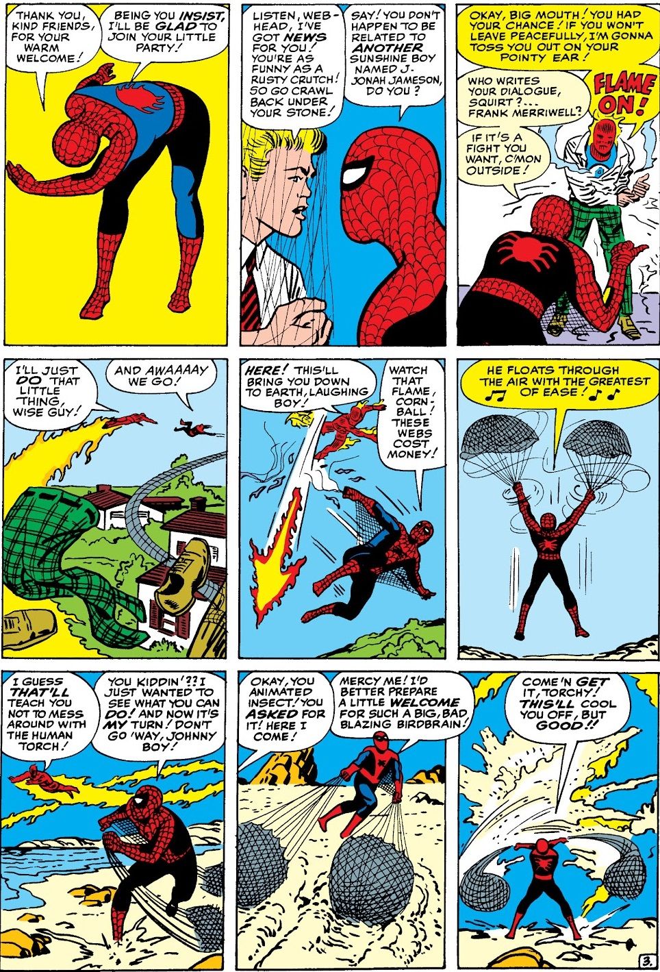 When Was Spider-Man First Called 'Web-Head'?