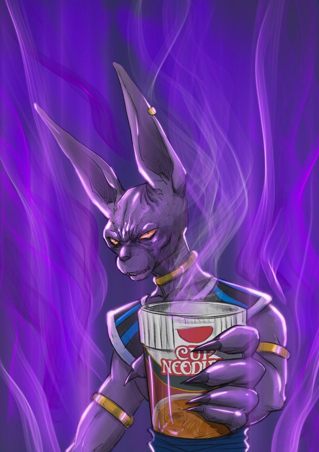 Dragon Ball: 10 Pieces Of Beerus Fan Art That Are Godly