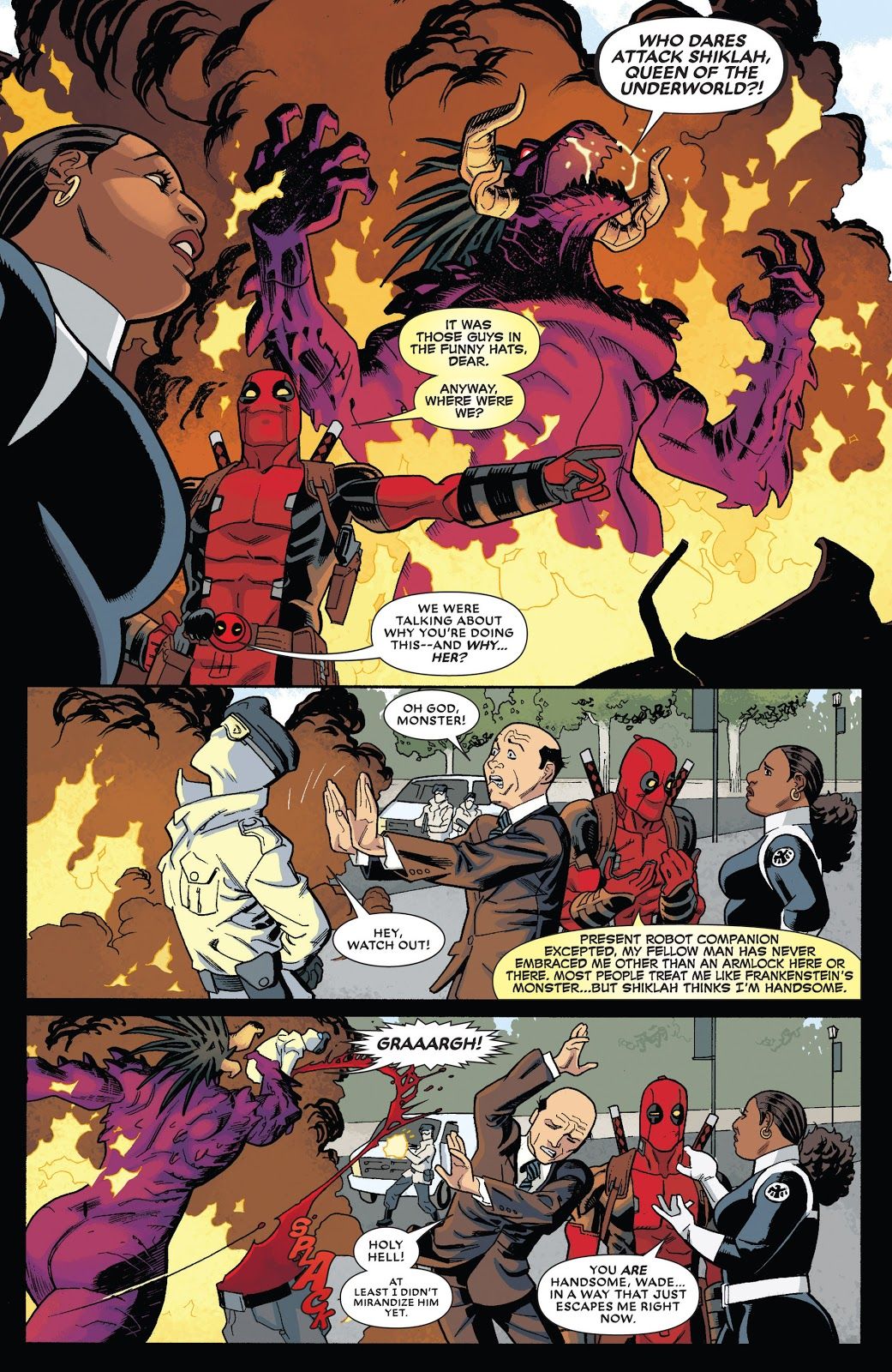 Deadpool Set a World Record With His Wedding to the Queen of the Undead