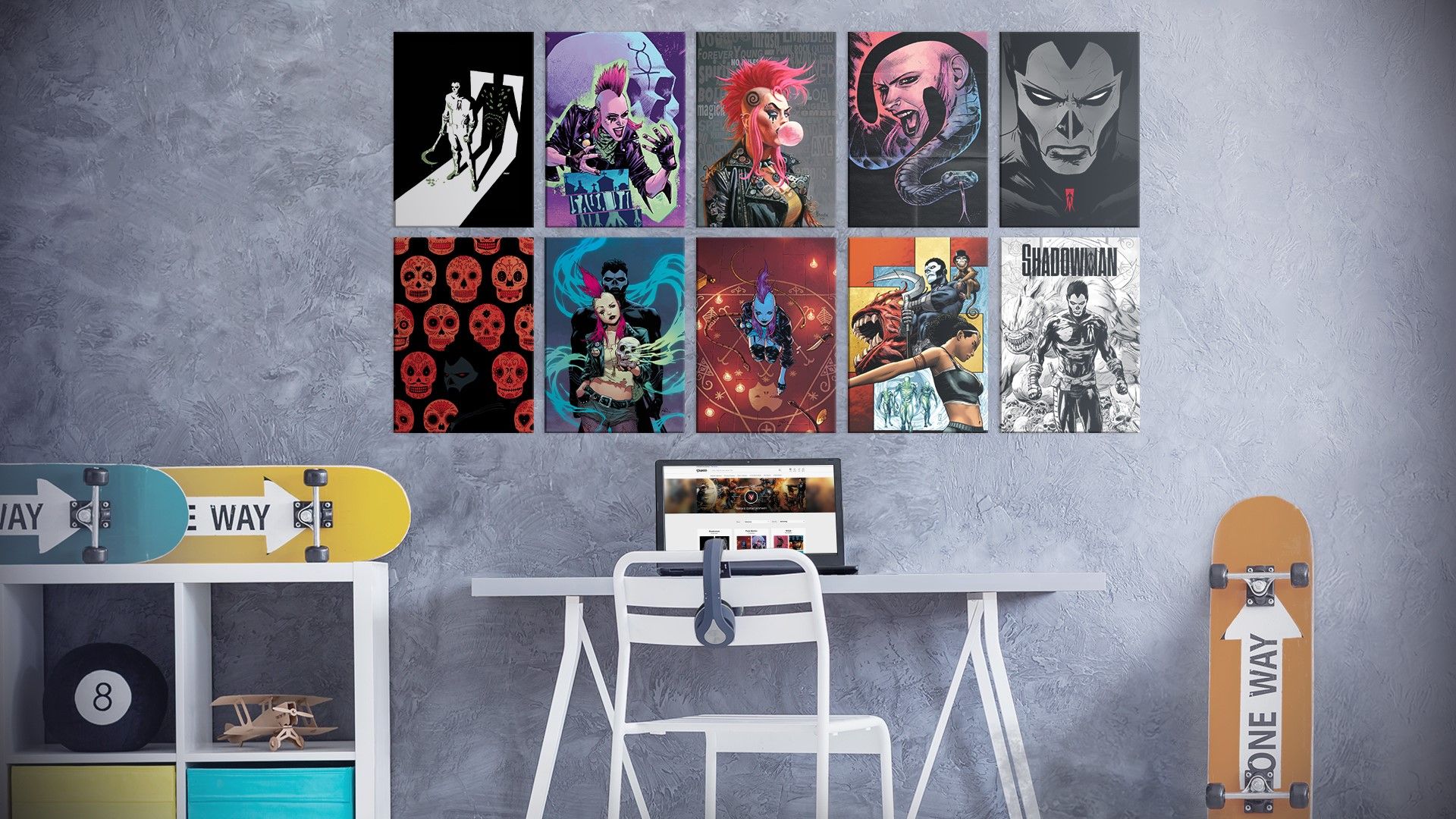 The Valiant Universe Gets New Metal Posters From Displate